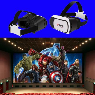China Plastic VR Box 3D VR Glasses Virtual Reality Headset for Smartphone Manufacturer for sale