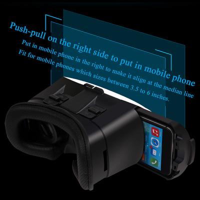 China Virtual Reality VR Box 3D Glasses OEM Factory for Google Cardboard Glasses Manufacturer for sale