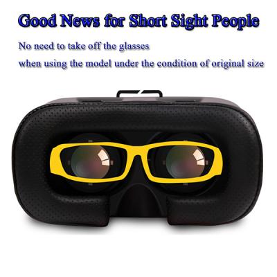 China VR 3D Glasses Virtual Reality Headset VR Box for Mobile Phone Google VR Box Manufacturer for sale