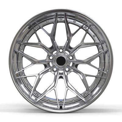 China 2 stukken Dodge Hellcat Concave geborsteld gesmeed 5 * 115 auto's Wielen Te koop