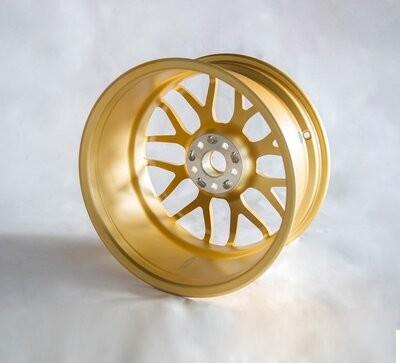 Quality Popular Matte Titanium Alloy 17*8.5 Inch Forged Passenger Car Wheels PCD 5*100 for sale