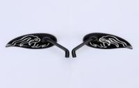 Quality Triangular Wing-Shaped Waterproof & Rust-Resistant Motorcycle Rearview Mirrors for sale