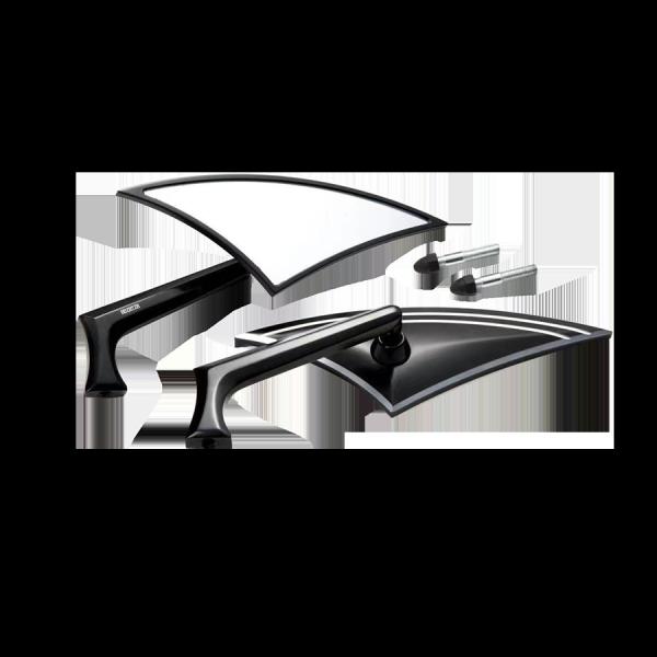 Quality Triangular Wing-Shaped Waterproof & Rust-Resistant Motorcycle Rearview Mirrors for sale