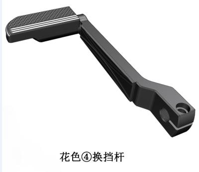 China Aluminium legering tandwielverschuiver, zilveren kleur, duurzaam, eenvoudig te installeren Te koop