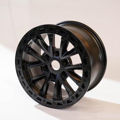 Car wheel 17x9 Beadlock  2025 Prado 250 Matte black 