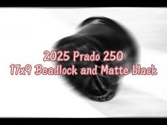 Car wheel 17x9 Beadlock  2025 Prado 250 Matte black 