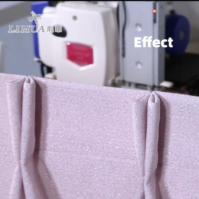 China Advanced Length Control Home Textile Curtain Pleating Machine for Curtain Fabric for sale