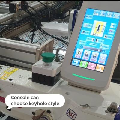 China Lihua Industrial Douche Gordijn Equipment Automatische gatpenmachine Te koop