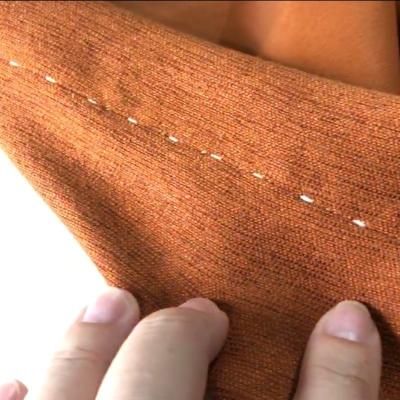 China Automatische Zuführmaschine Industrielle Gürtel-Stil Sechs synchrone Textilgewebe Kantenmaschine zum Nähen zu verkaufen