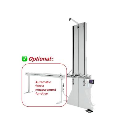 China Newly Upgraded Fabric Vertical Cutting Machine Six Clamping Devices Included for Cutting for sale