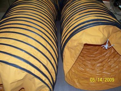 China PVC sewed flexible duct for sale