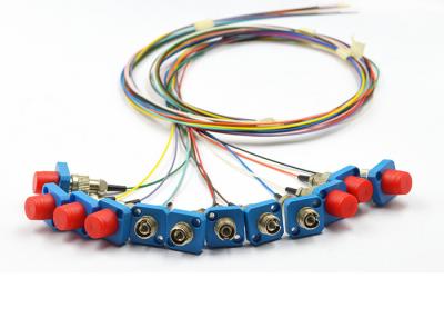 China 12F Single Mode Fiber Patch Cord 900UM Wave Length With FC Adapter for sale
