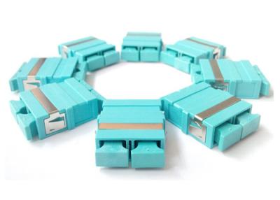 China SC Duplex Fiber Optic Adapter Single / Multi Mode Type Various Color for sale