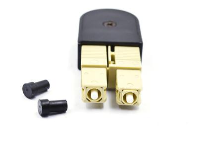 China Multimode Fiber Optic Attenuator 3dB Plastic Material Lookback Style for sale