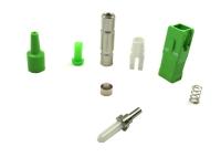 China SC Fiber Optic Connectors Single / Multi Mode For Patch Cord Various Color for sale