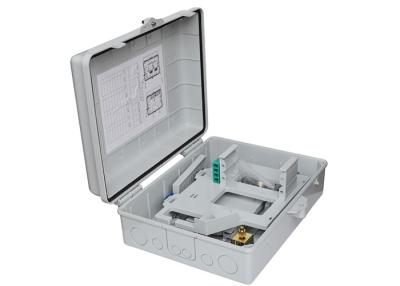 China 16 Ports Fiber Optic Termination Box , FTTH PLC Fiber Optic Splitter Box for sale