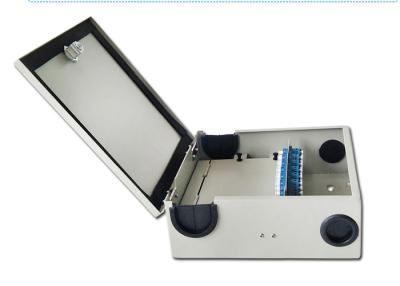 China LC UPC Fiber Optic Termination Box Single Mode Type 235 * 235 * 85MM for sale
