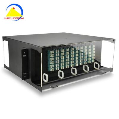 China 1.3mm Sheet 4U 240 Port MPO MTP Optical Patch Panel for sale