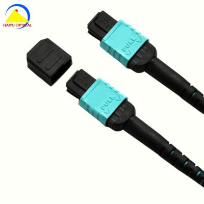 China FTTX MTP MPO OM4 OM3 G652D Fiber Optic Fanout Cable for sale