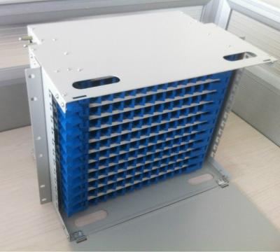 China 24 Core Fiber Carbon 2U Odf Optical Distribution Frame for sale
