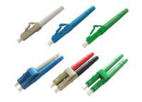 China LC UPC Duplex Fiber Optic Connectors SingleMode Multimode for sale