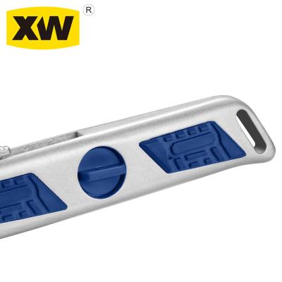 China SX93 Znic Folding Lock Back Utility Knife With Functional Rubber Accent Piece for sale