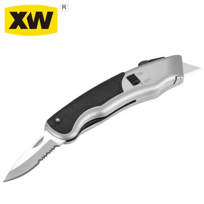 China Self Reloaded Plastic Handle Retractable Safety Knife For Smooth And Precise Cutting SX5900 for sale