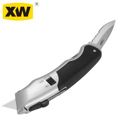 China Self Reloaded Plastic Handle Retractable Safety Knife For Smooth And Precise Cutting SX5900 for sale