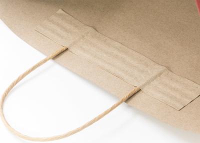 Cina Natale di lusso creativo fatto a mano che imballa/sacchi di carta Brown di Natale in vendita