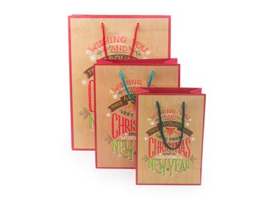 Cina Natale di lusso squisito che imballa amichevole eco- della carta patinata 350gsm in vendita