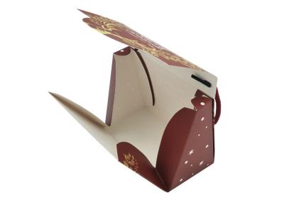 Cina Imballaggio sveglio del regalo di natale della carta del cliente di stampa a colori su ordinazione di lusso in vendita
