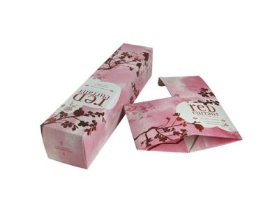 China Eco Friendly Rectangular Cosmetic Box Packaging With Matt Lamination for sale