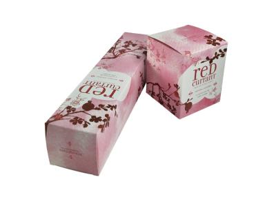 China Eco Friendly Rectangular Cosmetic Box Packaging With Matt Lamination for sale