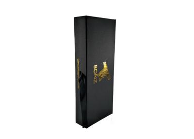 Cina Logo di timbratura caldo opaco su ordinazione pieghevole dei contenitori di regalo del boutique di rettangolo in vendita