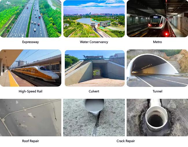 High Elastic Polyurea Grouting Fluid Waterproofing Materials