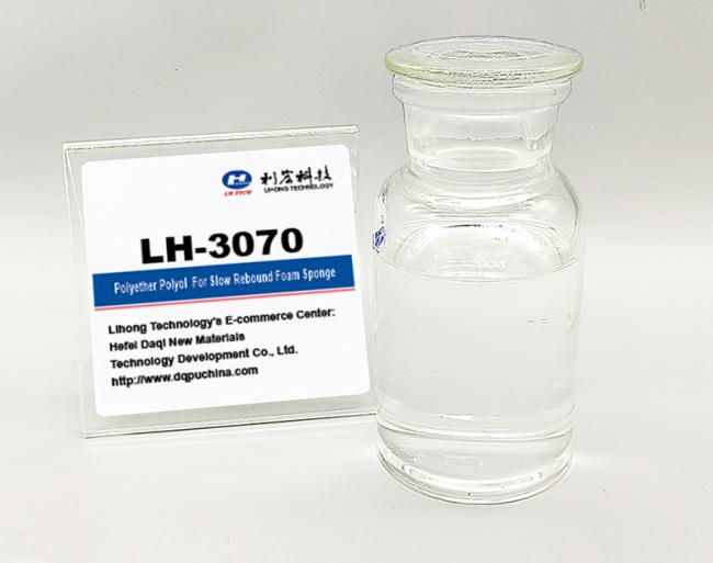 LH-3070 Polyether Polyol For Slow Rebound Foam Sponge Producing can be significantly improved in softness and suppleness.