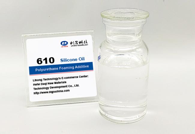 610 Silicone Oil Polyurethane Foaming Additive For Producing Special Slow Rebound Flatulence Foam Sponge