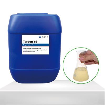 China Tween 65 Polysorbate 65 Polissorbato 65 Polyoxyethylene (20) Sorbitan Tristearate CAS NO.9005-71-4 for sale