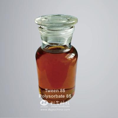 China Tween 85 Polysorbate 85 Polissorbato 85 Polyoxyethylene (20) Sorbitan Trioleate Fatty Acid Esters Surfactant for sale