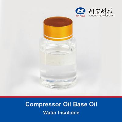 Chine PAG huile de base de lubrifiant synthétique complet pour huile de compresseur insoluble dans l'eau à vendre
