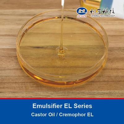 China Emulsifier EL Series ECrthoxylated Castor Oil emophor EL Non Ionic Surfactants CAS 61791-12-6 for sale