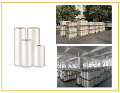 中国 熱い熱20のMicの光沢のラミネーションのフィルムの二重側面のコロナによって扱われる高い透明物 販売のため