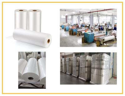 中国 ショーのためのプロ コーティングの透明な光沢BOPPのラミネーションのフィルムはペーパー媒体を袋に入れる 販売のため