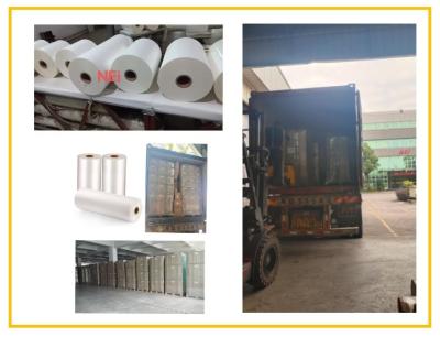 중국 투명 25mic 매트 라미네이션 필름 롤 열 라미네이션 필름 모바일 박스 판매용