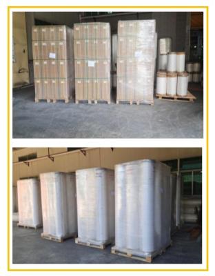 중국 투명성 BOPP 열 라미네이션 필름 25mc 두께 판매용