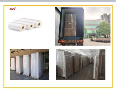 중국 다재다능한 BOPP 열 라미네이션 필름 반짝이는 진주 흰색 10-20Mpa 롤러 압력 판매용