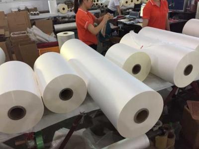 Cina Film termico 22mic bianco della laminazione di Bopp Matt del centro di carta a 3 pollici in vendita