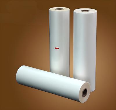 China BOPP Substrate Soft Touch Lamination Film with Micro-Textured Coating for Cold Lamination for sale