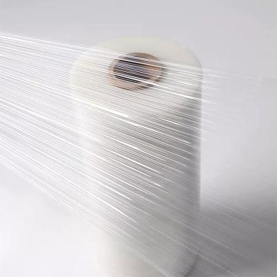 China PE Stretching Film and Stretch Film with 12-35 Microns Thickness, 300-500mm Width, and 300-2000m Length for Secure Packaging for sale