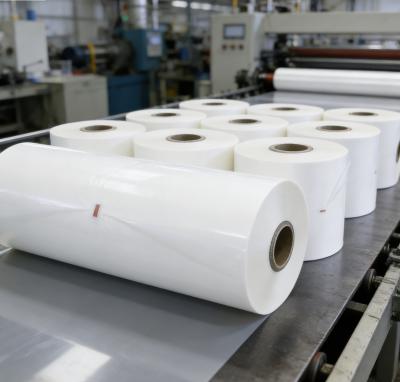China Multiple Extrusion Soft Touch Lamination Film with Matt Gloss Level and Glassine Silicone Release Liner for sale
